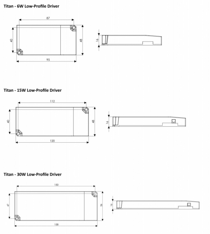 Titan 24V Low Profile Drivers with Integrated JB4 Distributor Ports ...